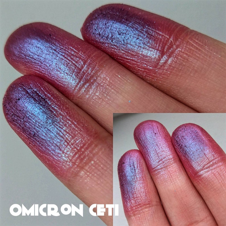 Omicron Ceti Multichrome chameleon pressed pan shimmery | Etsy