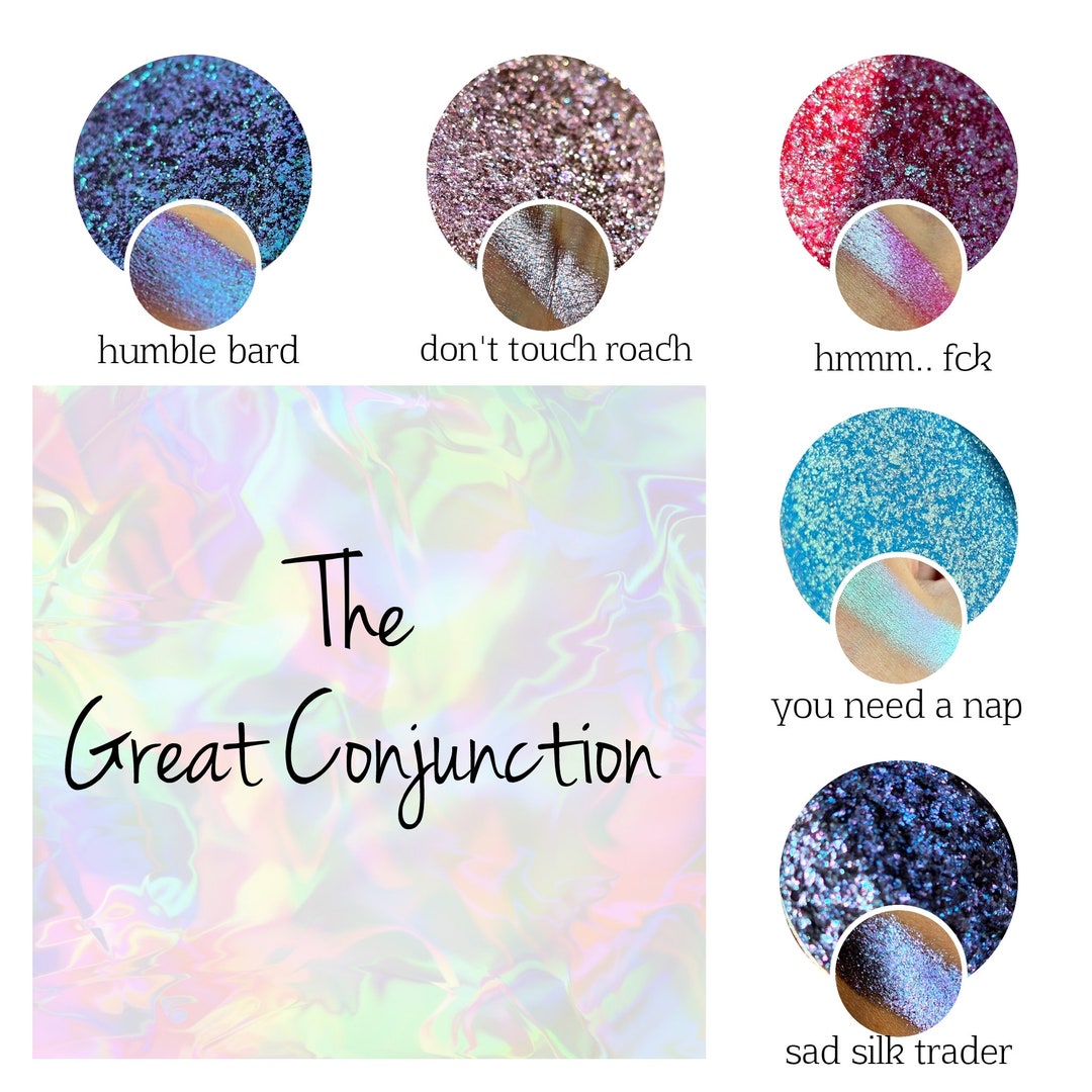 Great Conjunction Collection Multichromes Set 5 Chameleon Pressed Pan ...