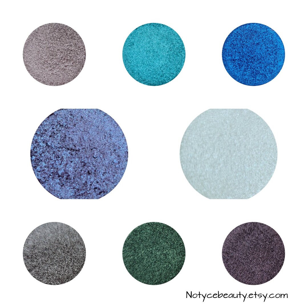 8 New Shades Bundle Chromatic Pressed Pans Duochrome Multichrome Vegan ...
