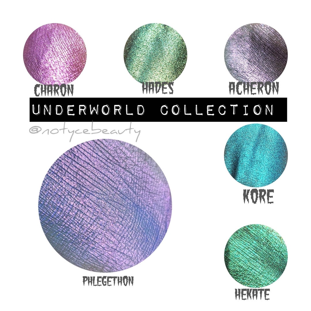 UNDERWORLD Collection Multichrome 26mm Chameleon Pressed Pans Neon ...