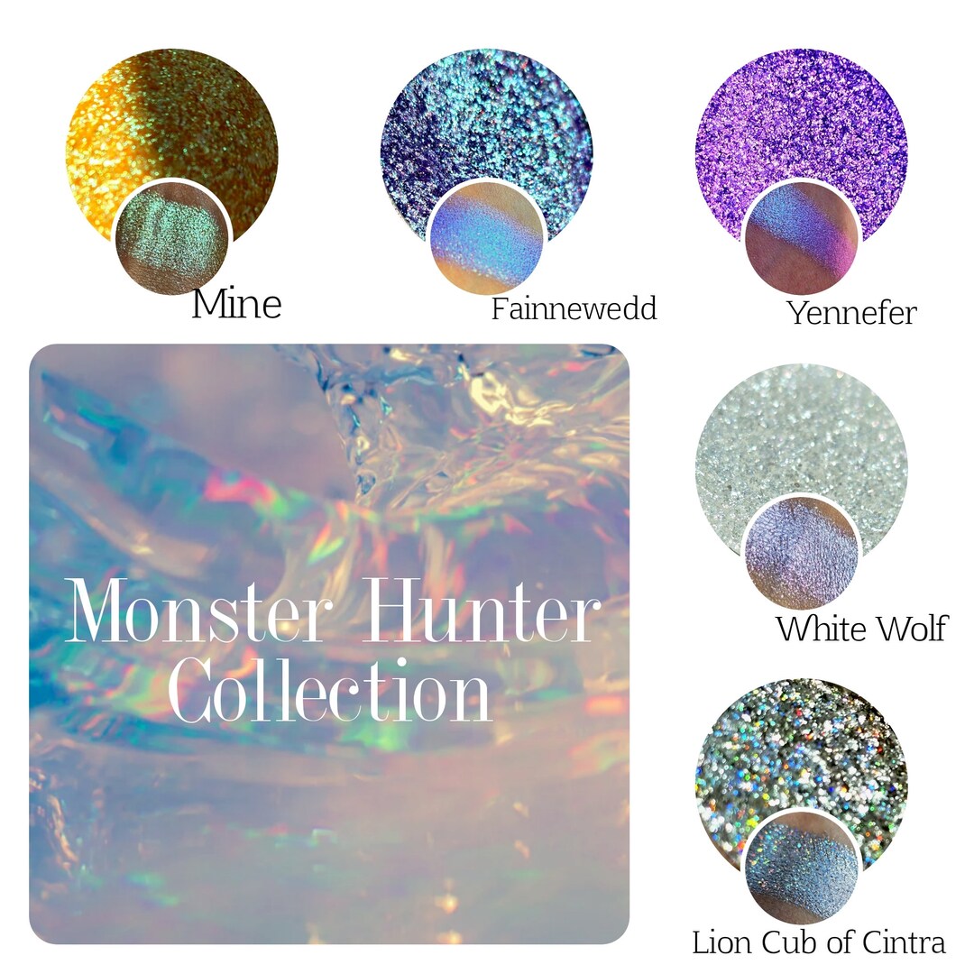 Monster Hunter Collection Multichrome Chameleon Pressed Pans BUNDLE SET ...