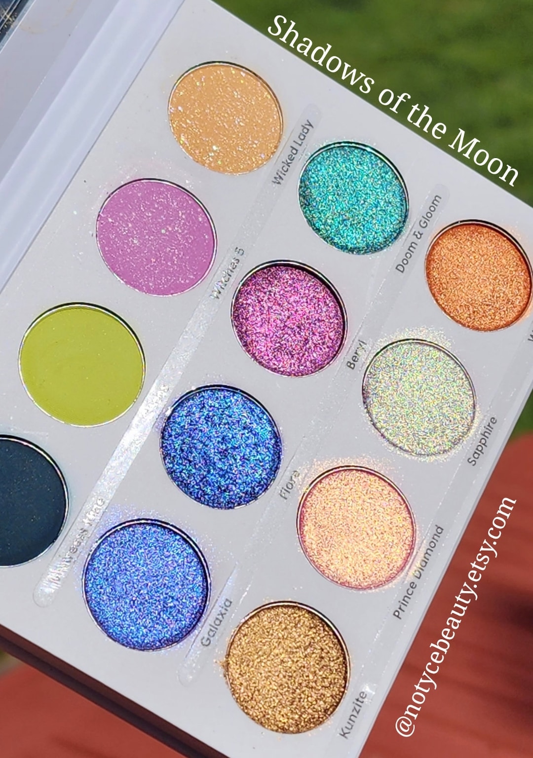 Shadows of the Moon Hybrid Eyeshadow Palette Shimmer Duochrome ...