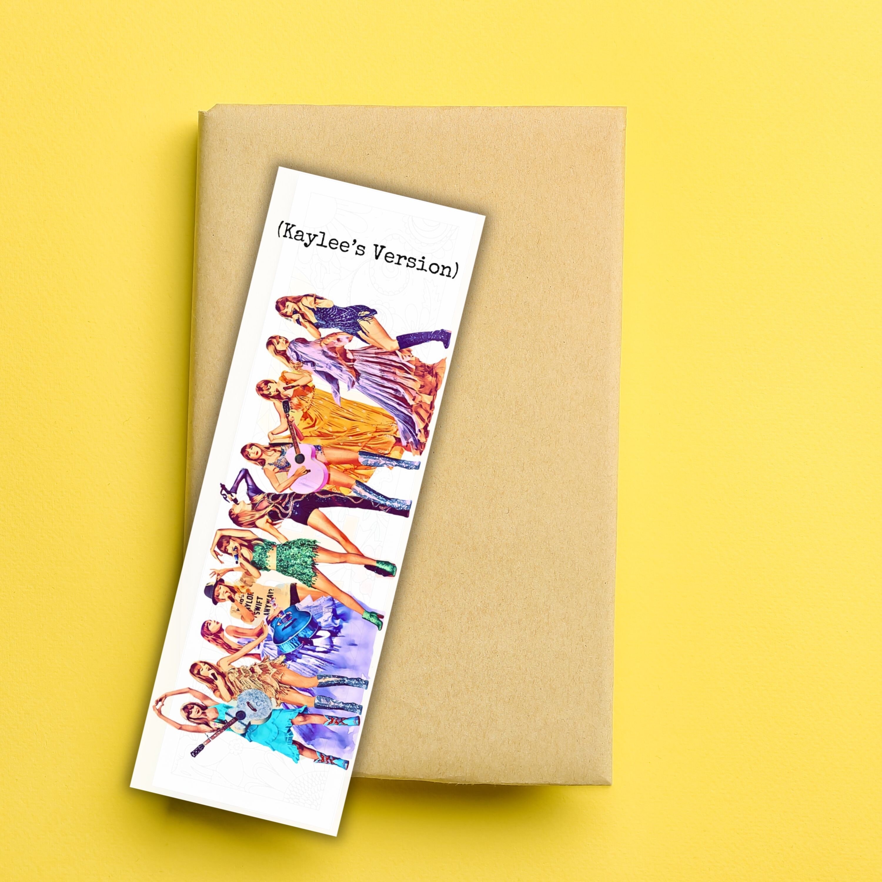 Taylor Bookmark, Personalized Swift Bookmark - Etsy