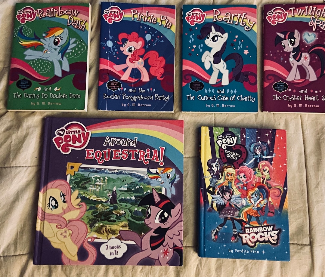 My Little Pony Books Series Set by G M Bertie Includes Giant Trading ...