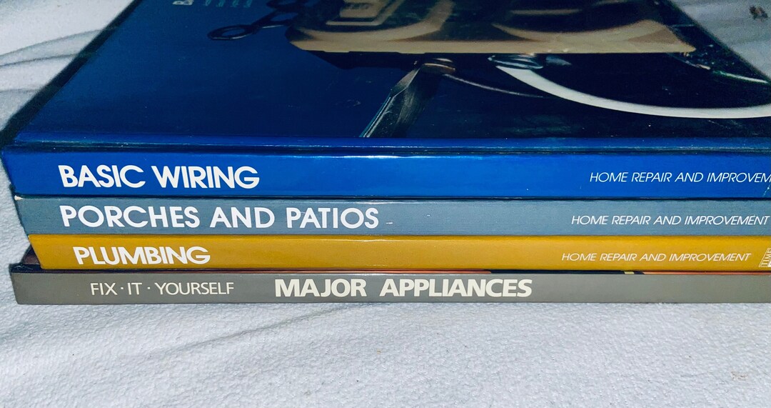 Time Life Home Repair & Improvement DIY Books, Set of Four (4 ...