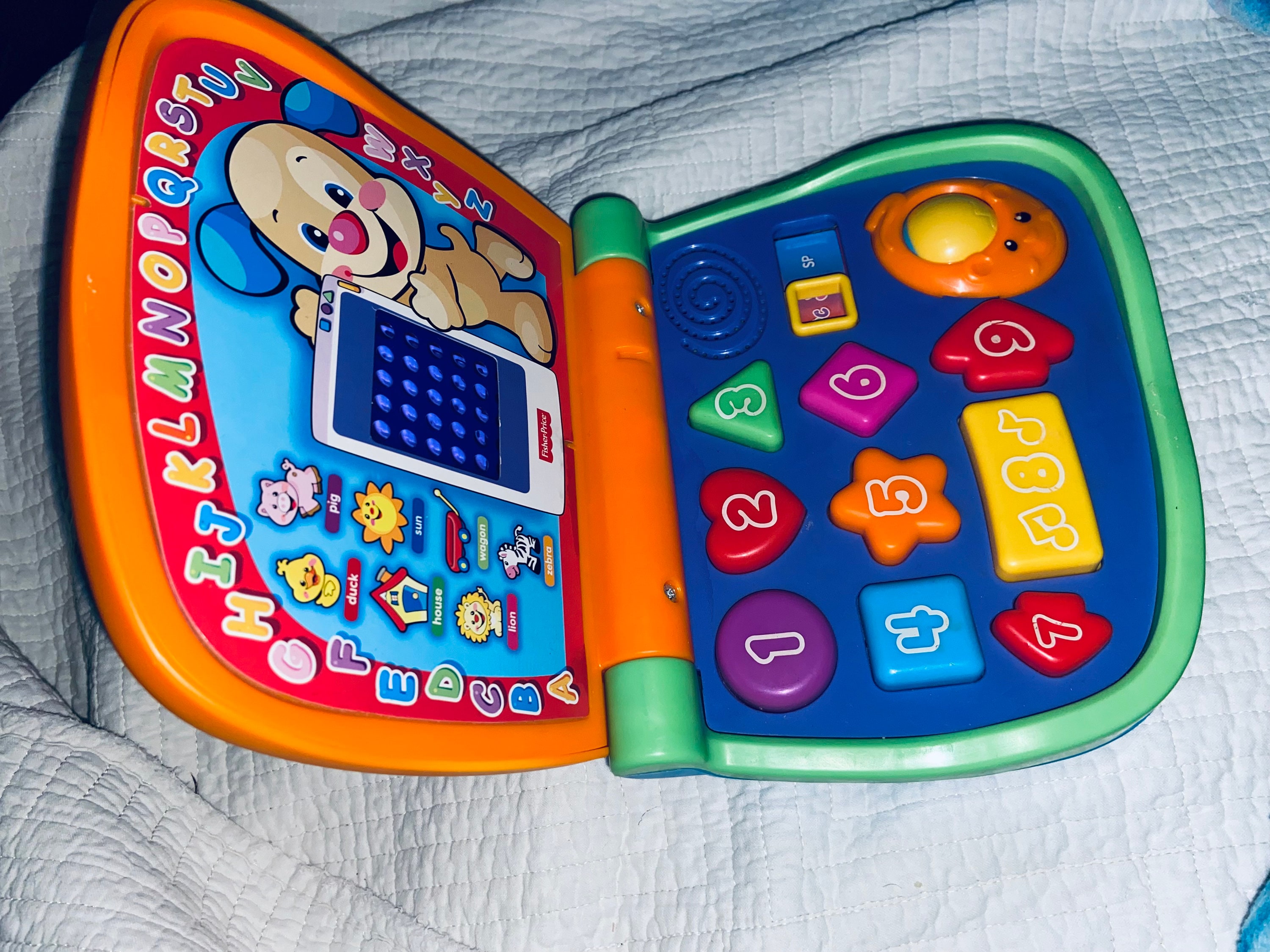 Fisher Price Laugh & Learn Laptop Bilingual Educational - Etsy