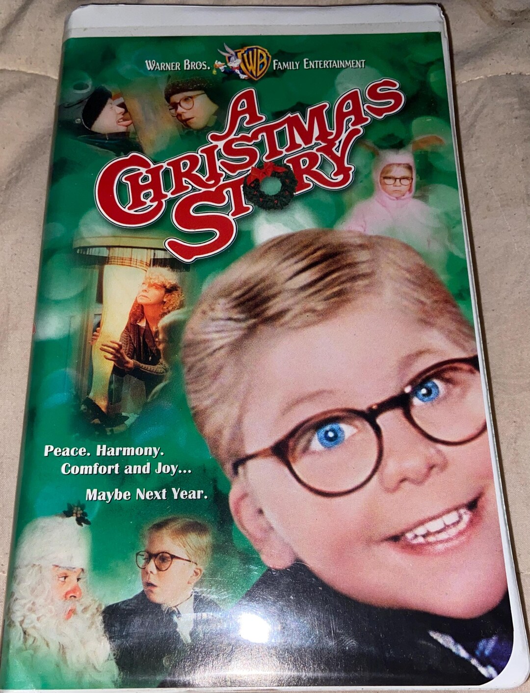 Christmas Story Movie VHS Video Tape in Hardshell Case Tongue Frozen ...