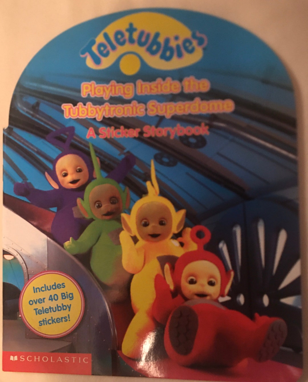 Teletubbies Sticker Book! Playing Inside the Tubbytronic Superdome! A ...