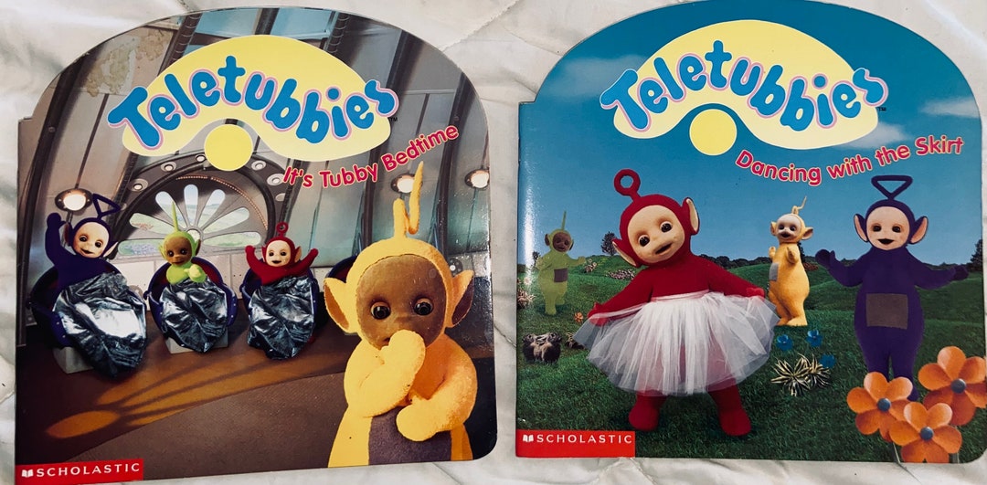 Set of Two (2) Teletubbies Books: It’s Tubby Bedtime! and Dancing With ...
