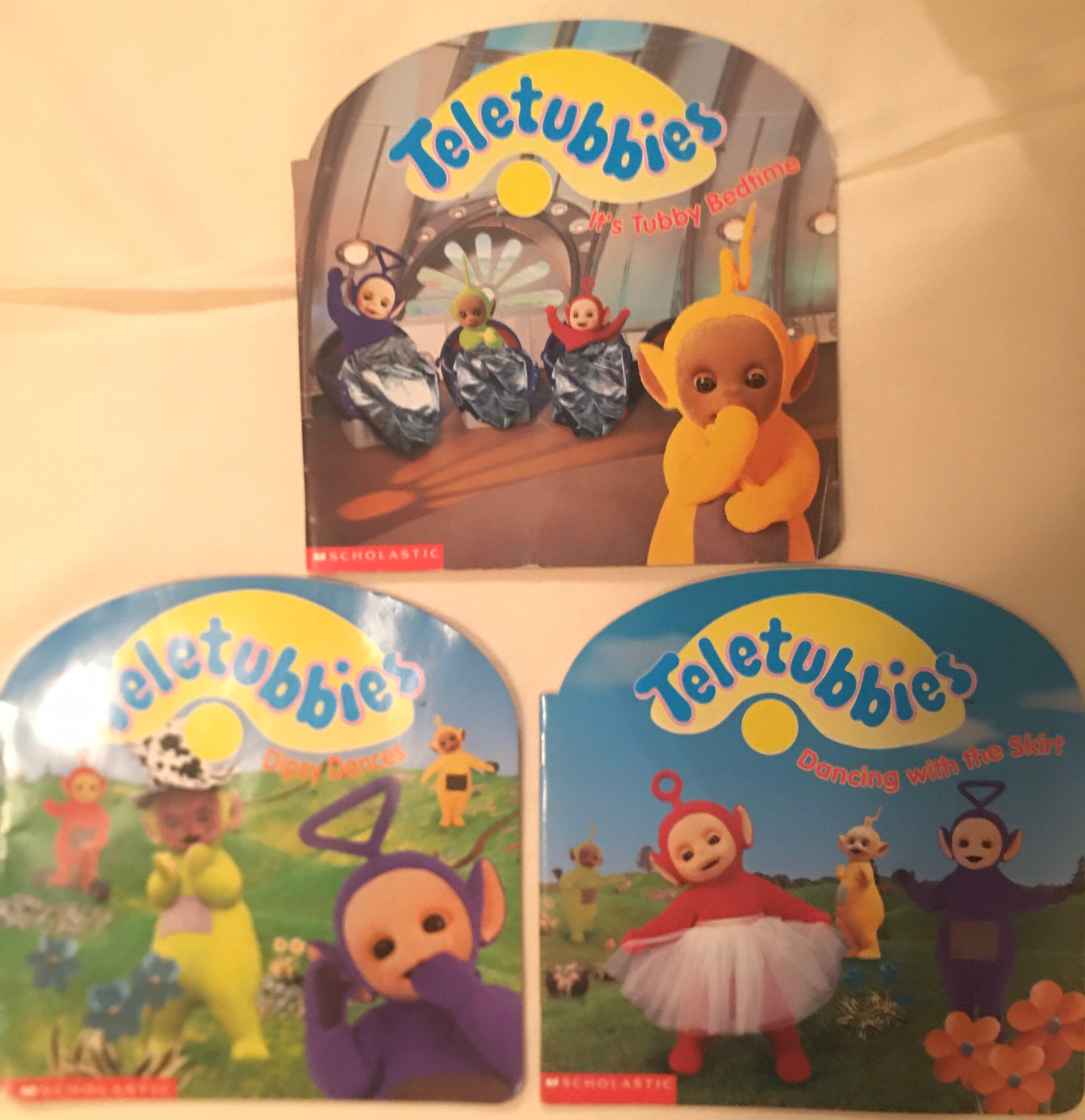 Set of Three 3 Teletubbies Books: 1 Dipsy Dances 2 | Etsy