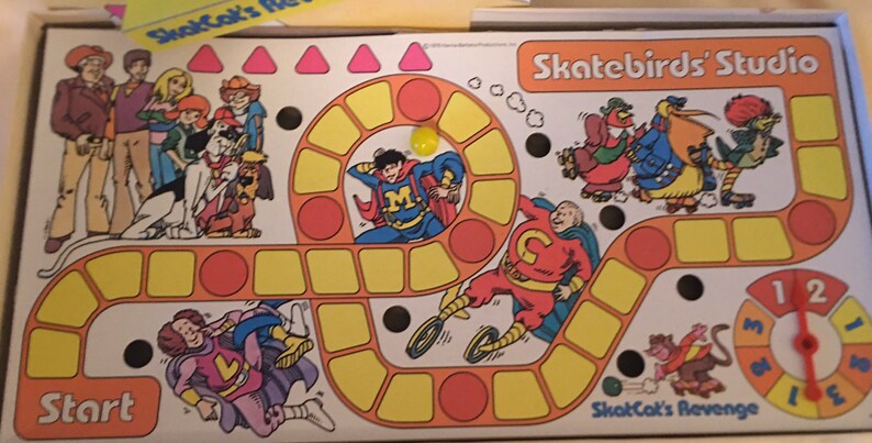 Vintage Skatebirds Game 1978 Complete Very Nice Milton - Etsy
