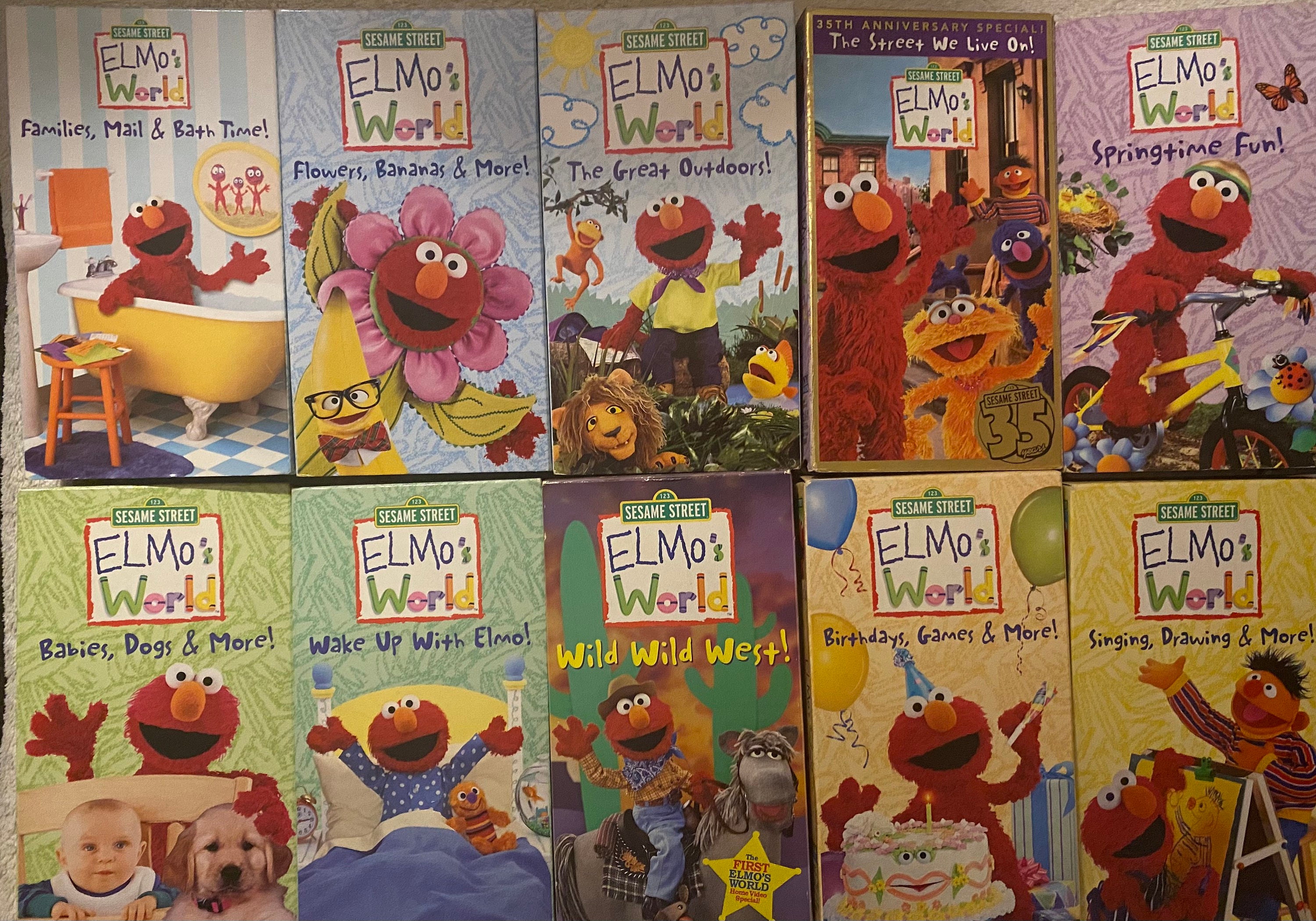 Sesame Street Dvd Vhs