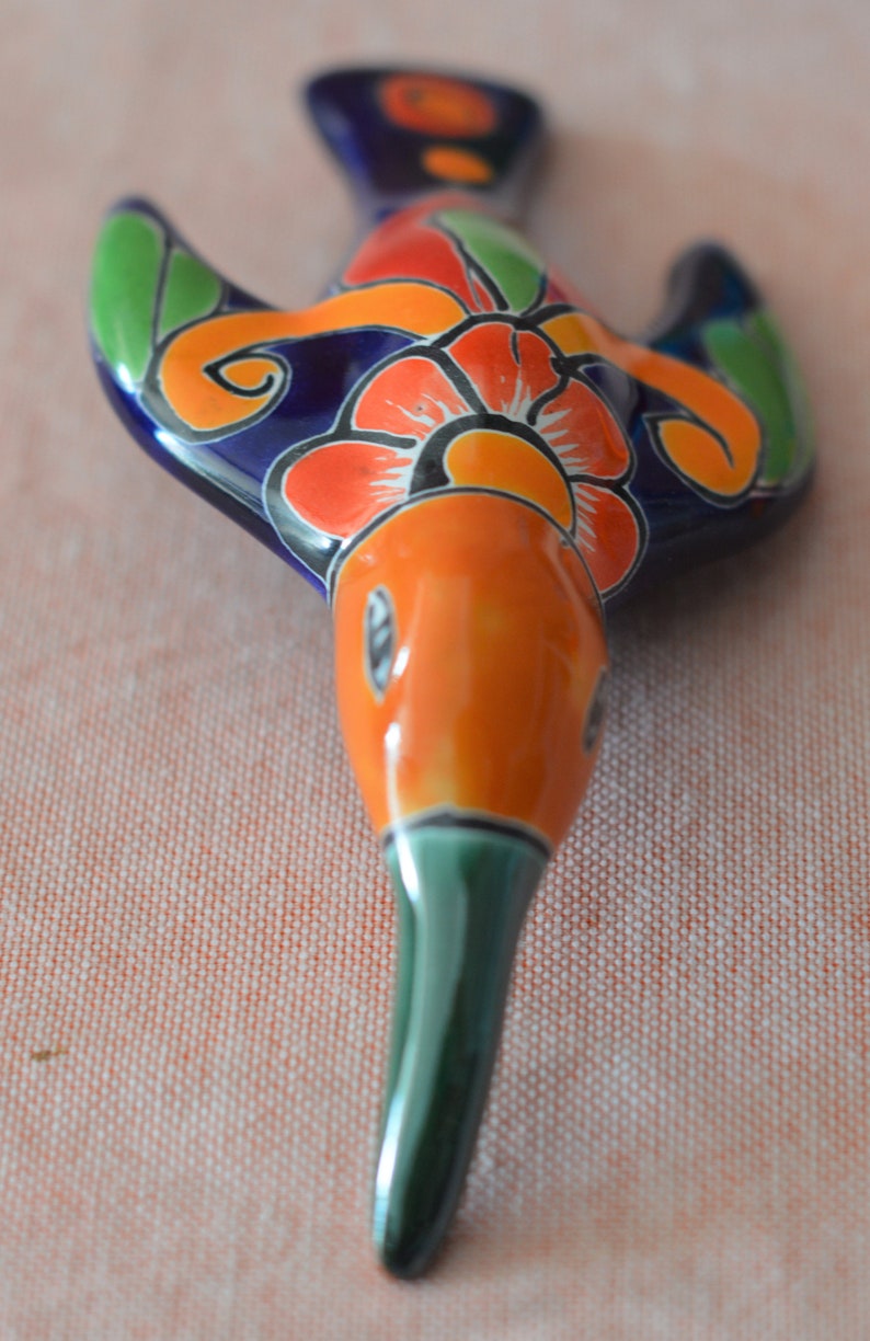 4 Pequeños Colibri de talavera | Etsy