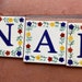 Talavera LETTERS A TO Z - Etsy