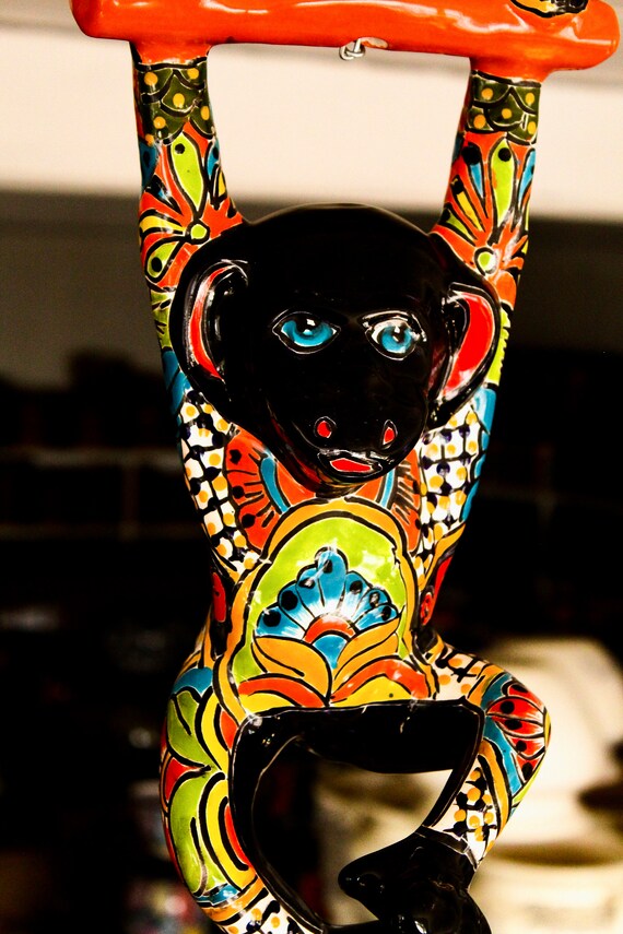 Talavera Monkey - Etsy