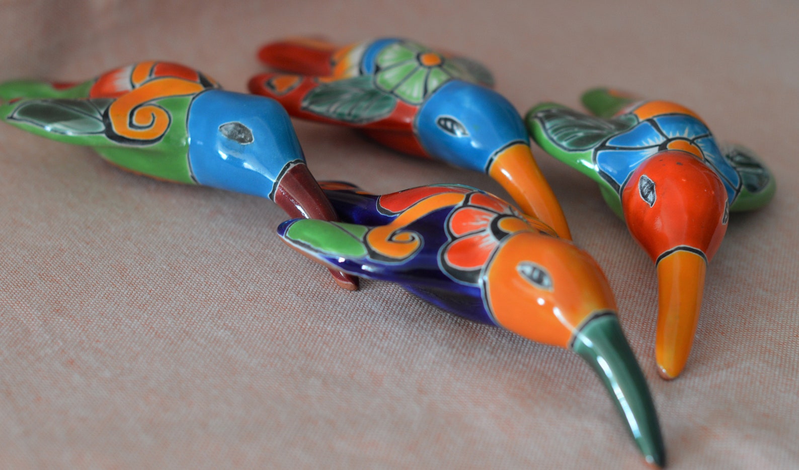 4 Talavera Small Hummingbird - Etsy