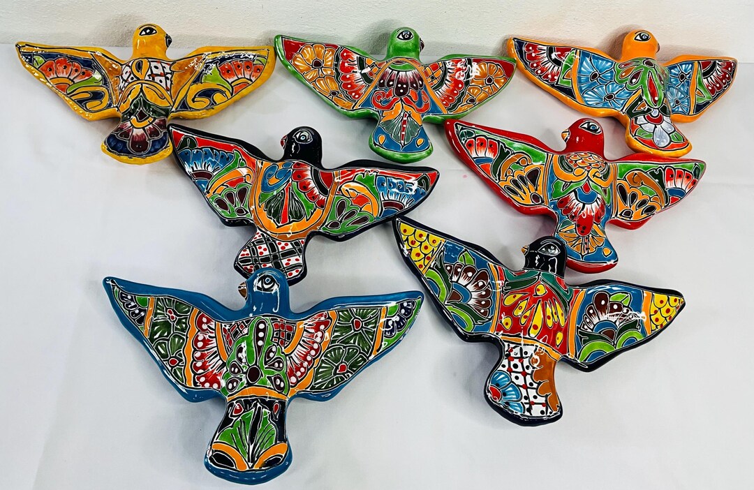Talavera Birds- Wall Art - Etsy