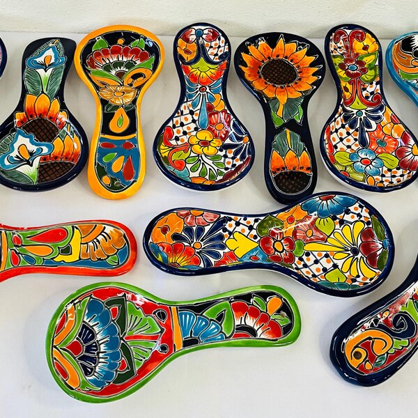 Talavera Spoon Rest - Etsy