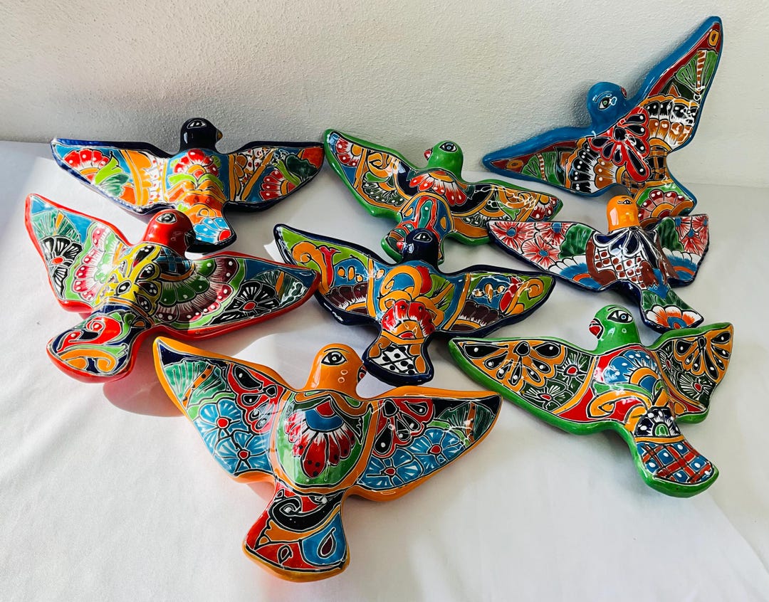 Talavera Birds- Wall Art - Etsy