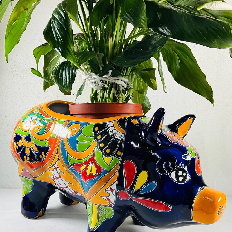 Talavera Pig - Etsy