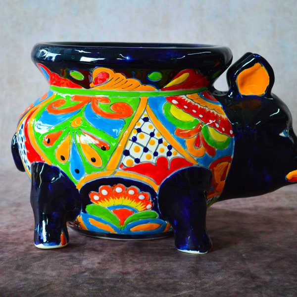 Talavera Pig - Etsy