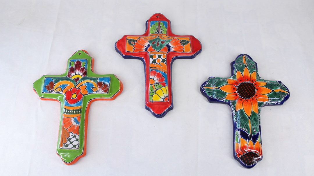 Talavera Cross Wall - Etsy