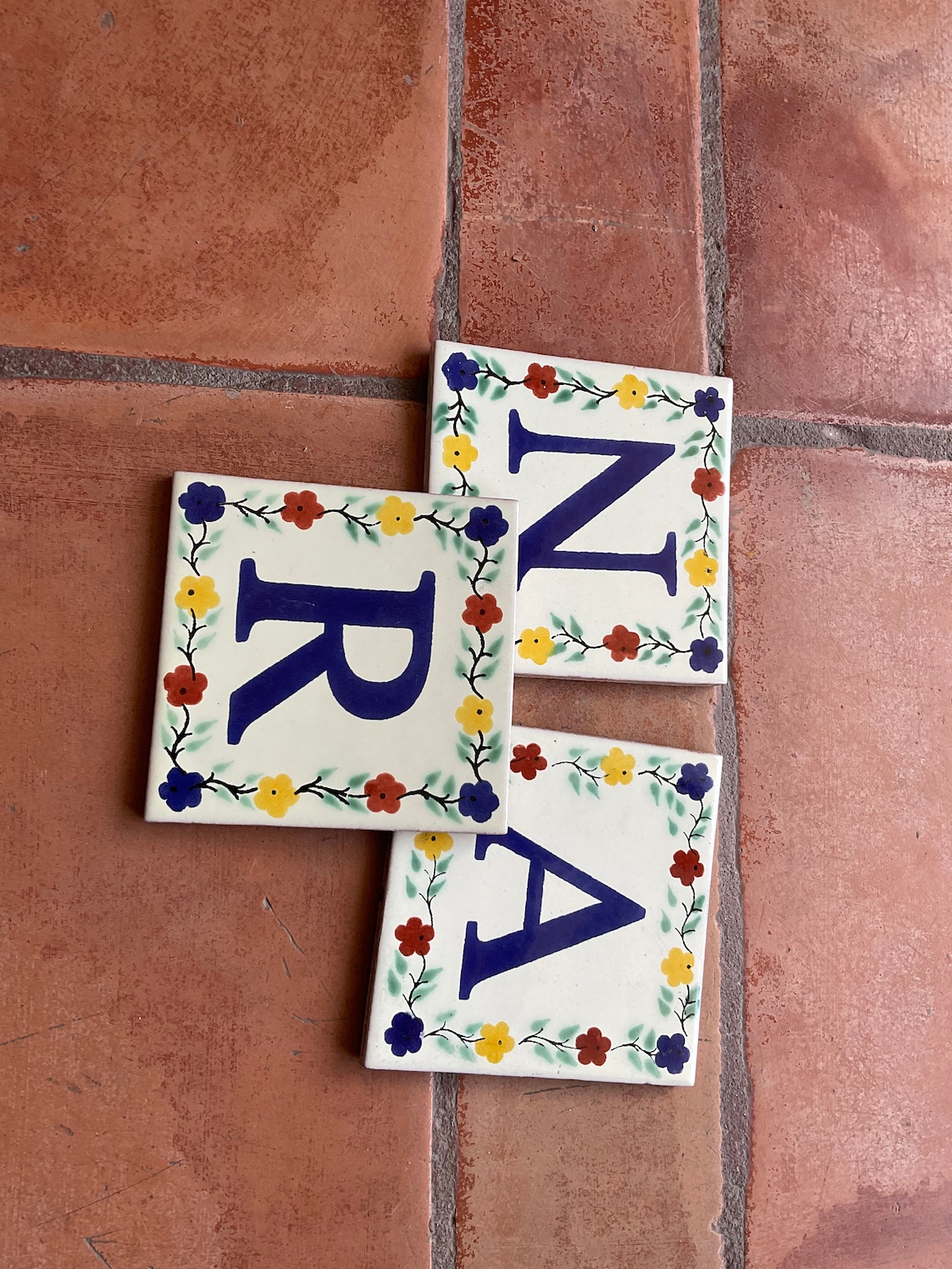 Talavera LETTERS A TO Z - Etsy
