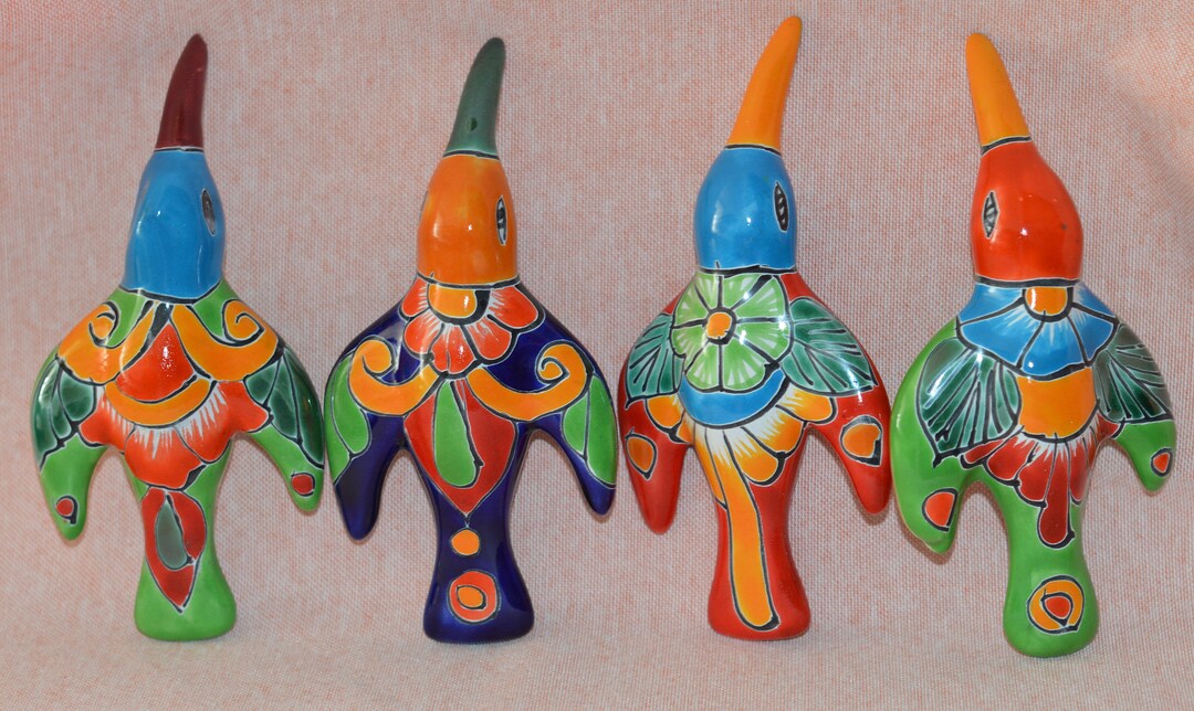 4 Talavera Small Hummingbird - Etsy