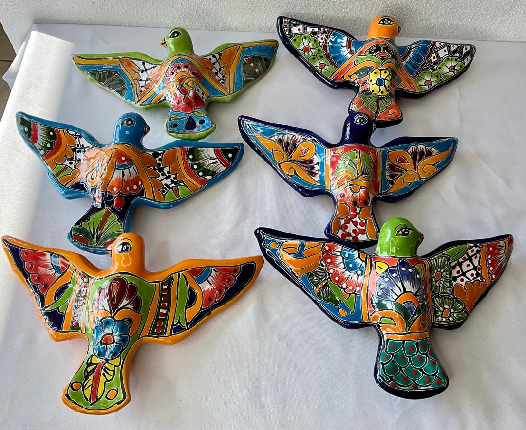 Talavera Birds Wall Art - Etsy