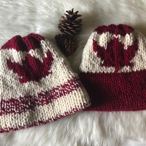 O, Canada Double Brim Beanie Knitting Pattern, Canadian Flag Hat ...