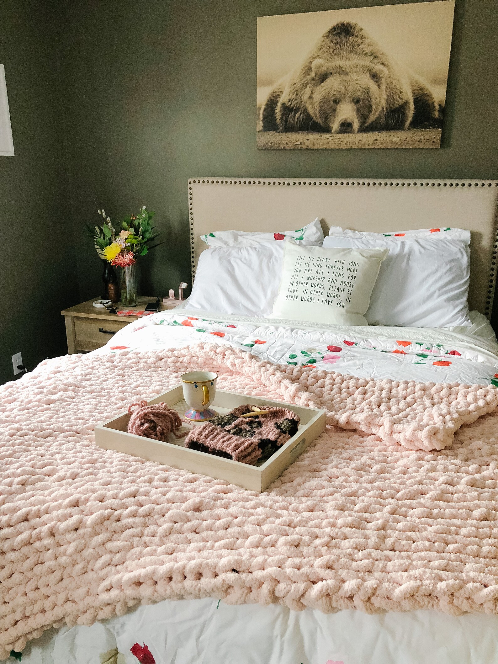 KNITTING Pattern // Jumbo Chunky Hand Knit Blanket Pattern | Etsy