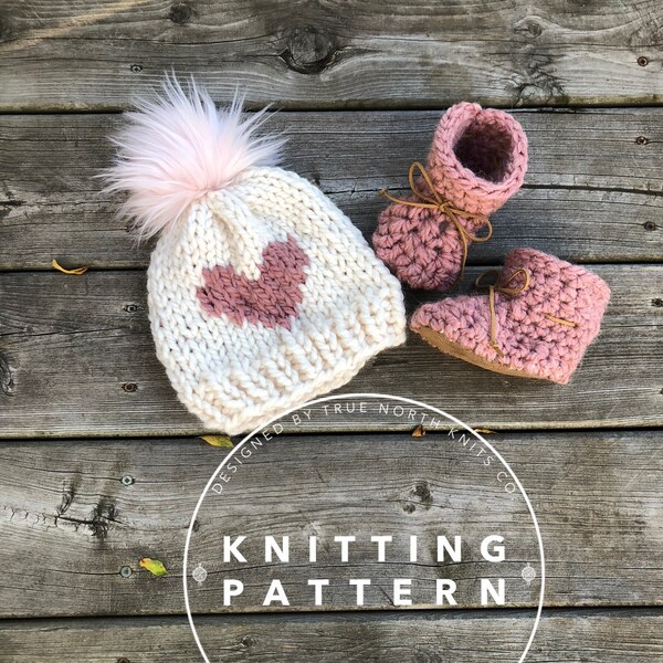 Heart Beanie - Etsy