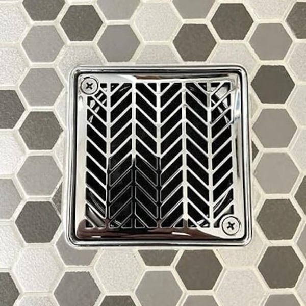 Chevron Drain Design - Etsy