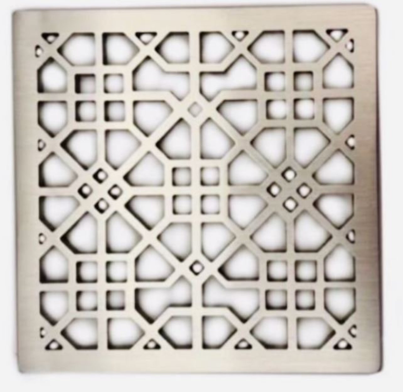 Square Shower Drain Cover - Moresque No. 1 by Designer Drains ...