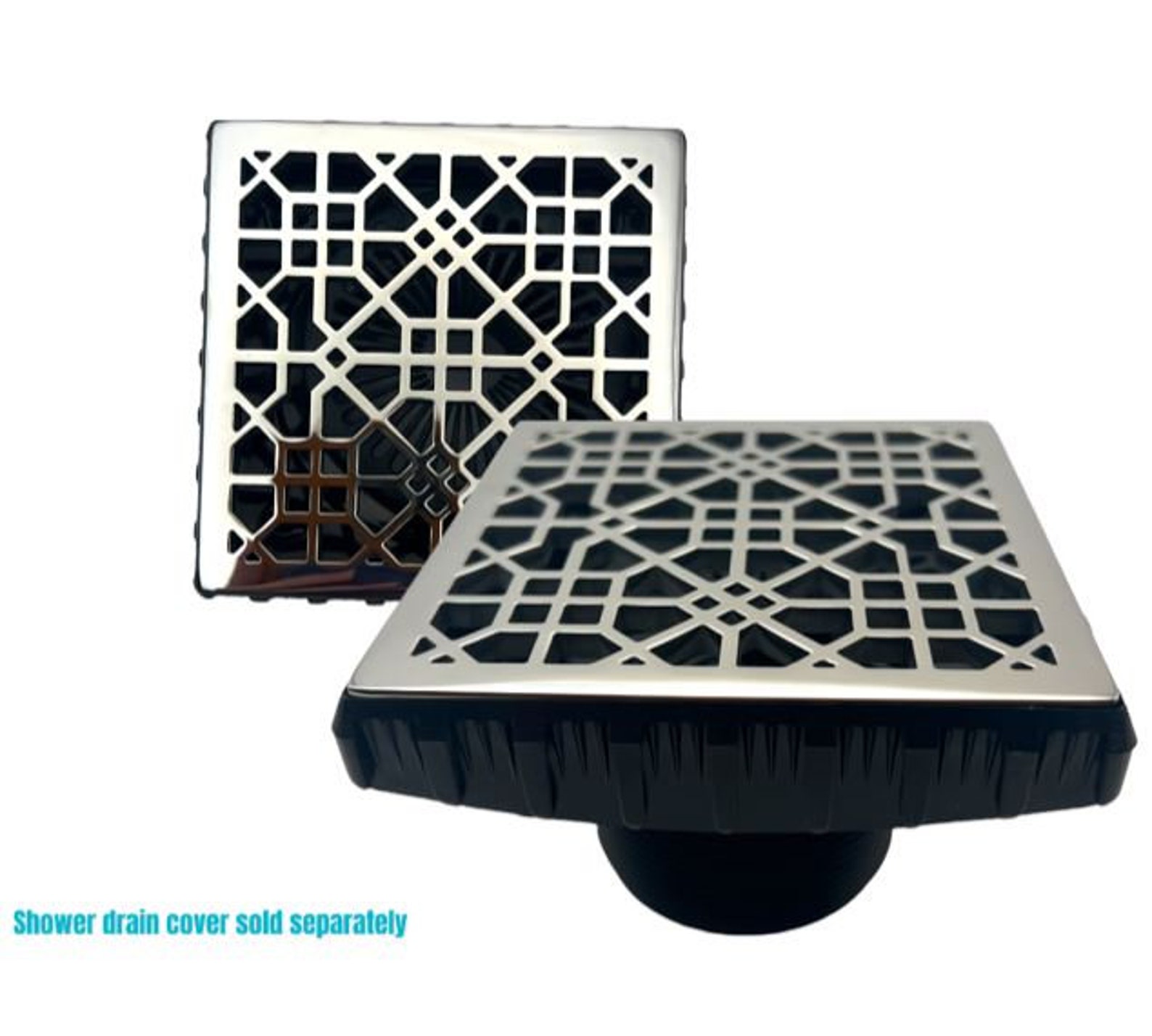 Square Shower Drain Cover - Moresque No. 1 by Designer Drains ...