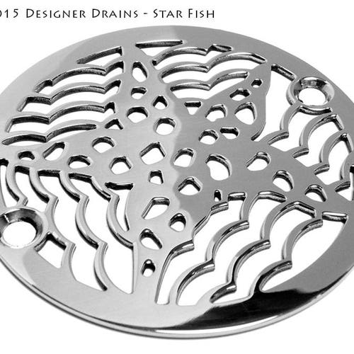 3.25 Round Shower Drain Designer Drains Turtle Drain - Etsy