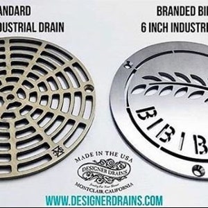 Custom Design + Drain - Designer Drains - Etsy