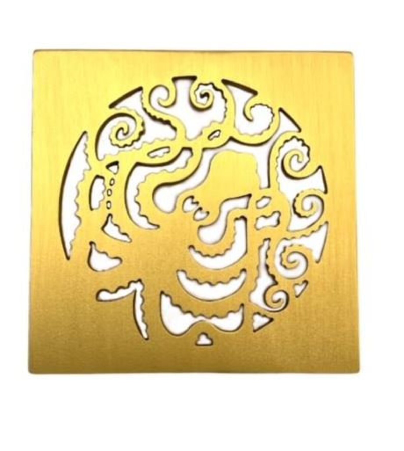 5 Square Shower Drain Cover Octopus Design Replacement - Etsy