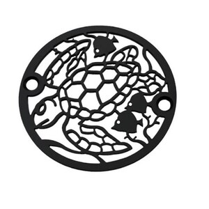 3.25" Round Shower Drain - Designer Drains Turtle Drain - Etsy