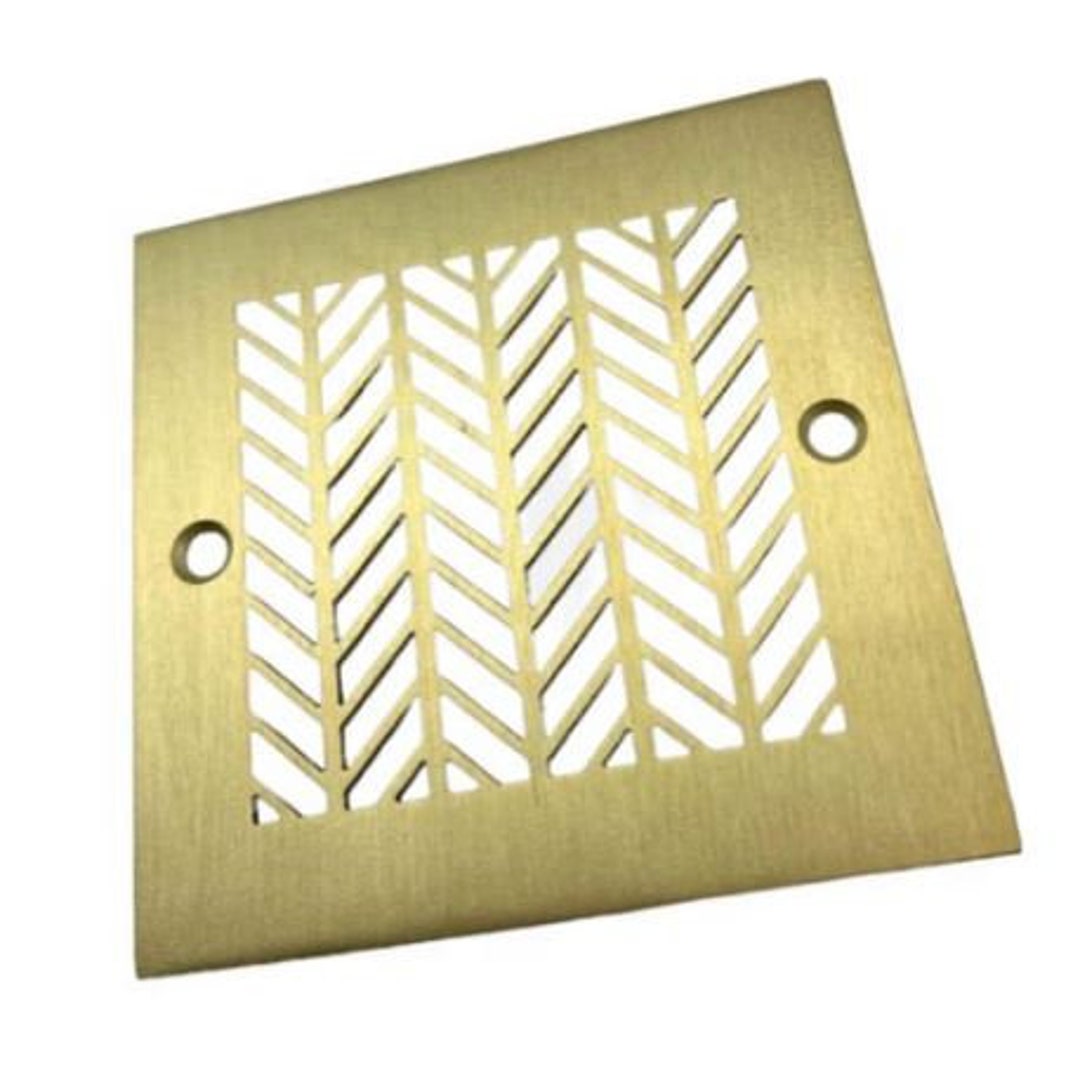 Shower Drain Cover - 4 Inch Square - Chevron Design - Etsy