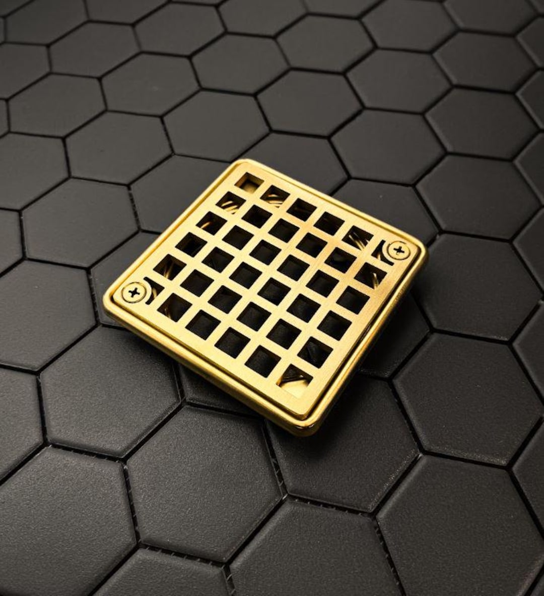 Square Shower Drain Cover, Replacement for Schluter-kerdi, Geometric ...