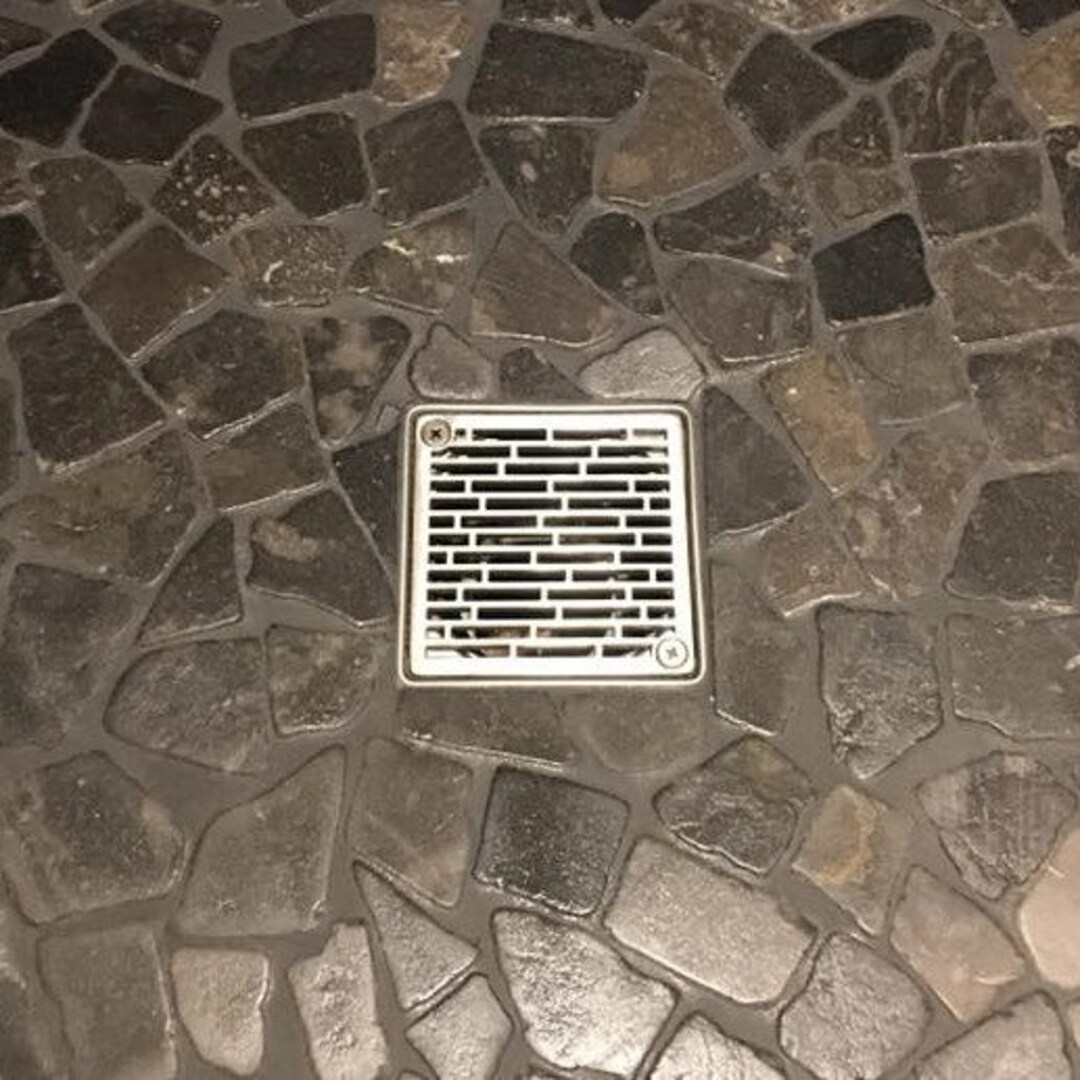 Shower Drain, Roman Bricks Design. Square Shower Drain Replacement for ...