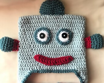 Robot Hat | Etsy
