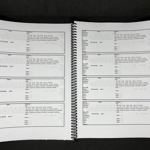 CSM Circular Sock Machine Sock Log Tracking Book - Etsy