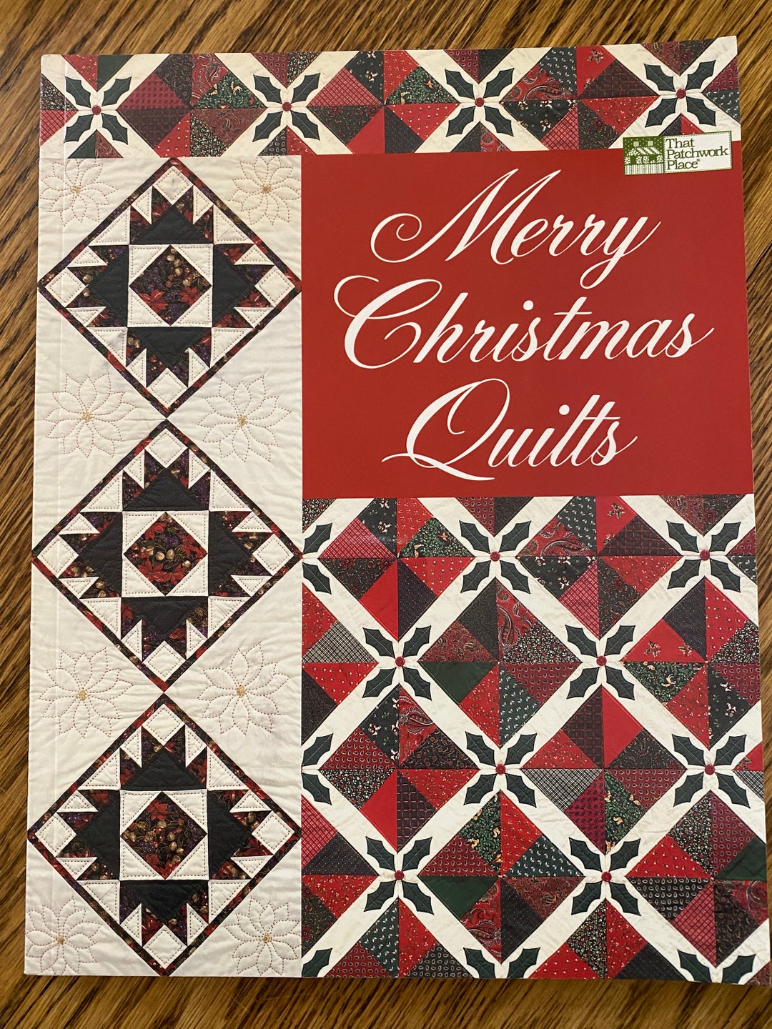 Merry Christmas Quilt Book - Etsy