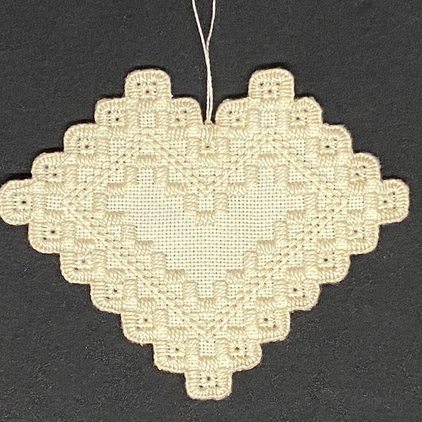 Hardanger Heart - Etsy