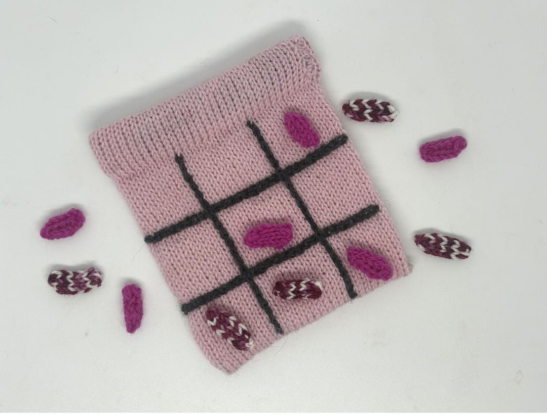 PATTERN - CSM Tic Tac Toe Game Set - Etsy