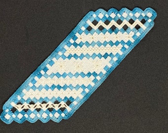 Hardanger Bookmark - Etsy