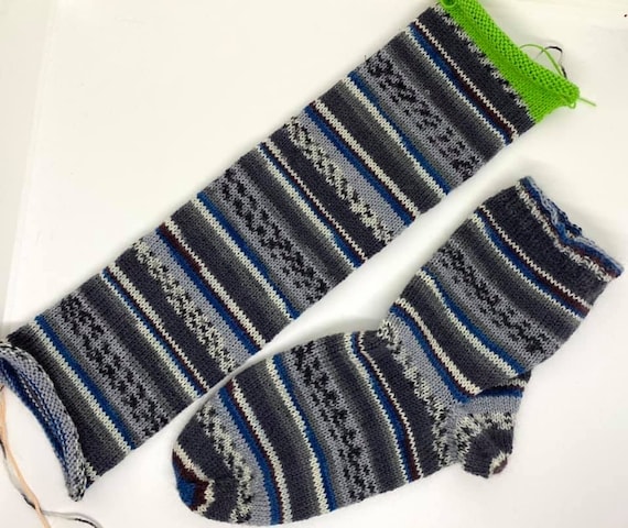 60 Cylinder CSM Afterthought Socks PATTERN - Etsy