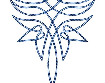 Western Cowboy Boot Toe Stitch Pattern Machine Embroidery Design - 4 ...